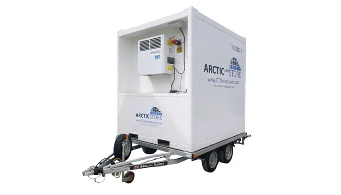 Arctic MiniStore - 8ft Freezer Hire - Mobile Cold Storage