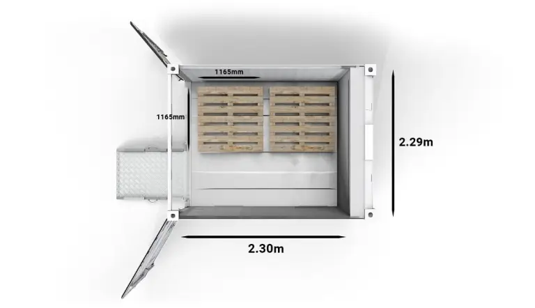 Pallet Footprint Guide for Your Cold Storage Containers