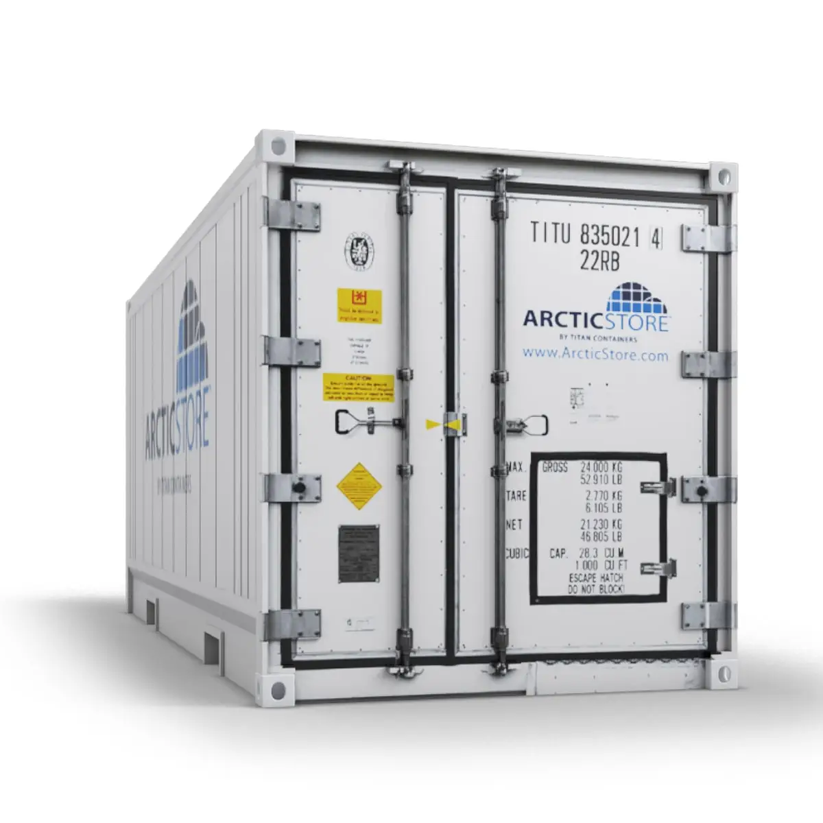 ArcticStore Refrigerated Container Hire - TITAN