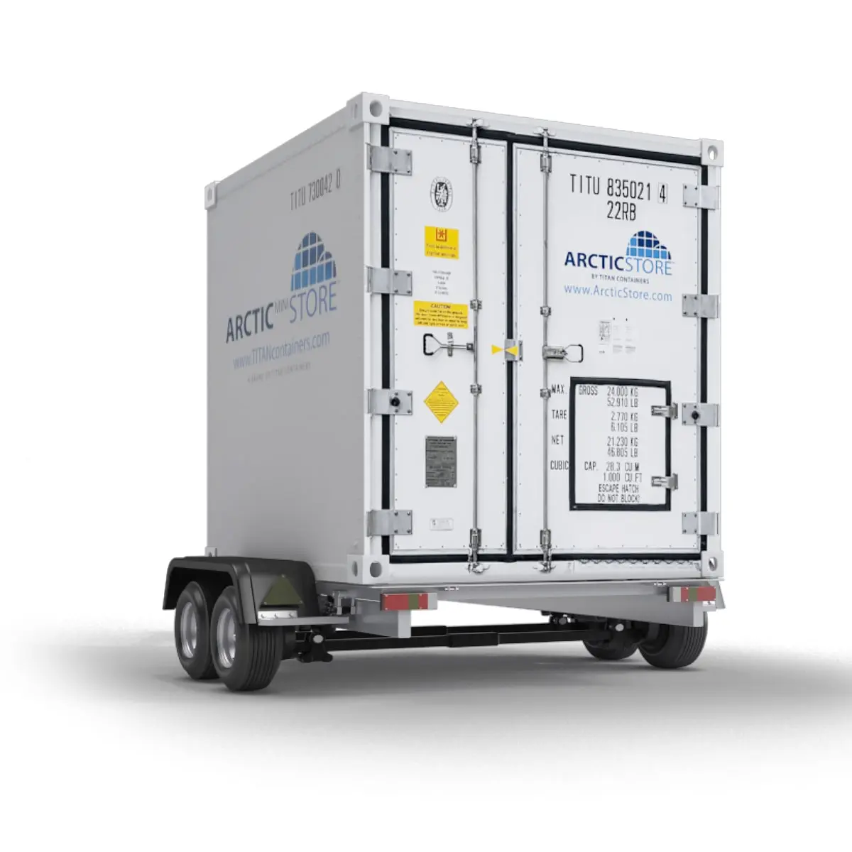 Arctic MiniStore - 8ft Freezer Hire - Mobile Cold Storage