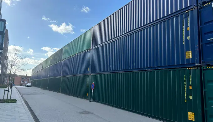 Construction Site Noise Kept From Residents With 100m Wall