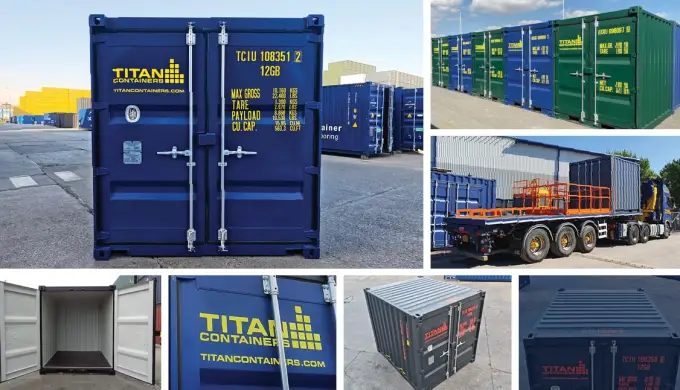 Shipping Containers for Sale - New & Used - TITAN